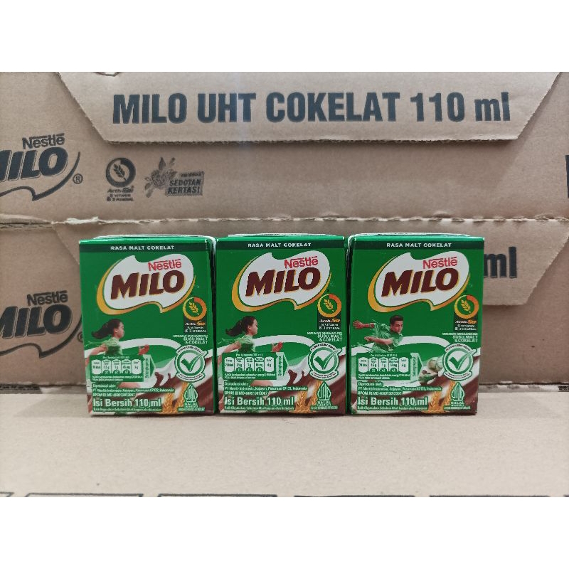 Jual Milo uht 110ml 1 dus | Shopee Indonesia