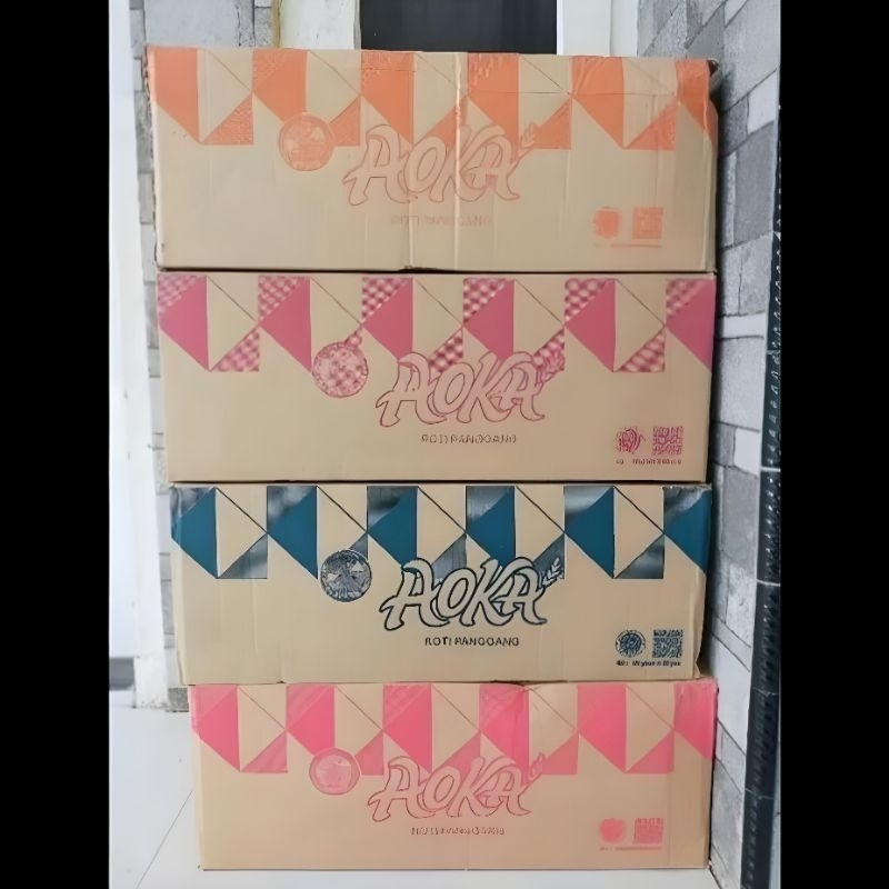 Jual ROTI AOKA PANGGANG/GULUNG 1 DUS ISI 60 PCS | Shopee Indonesia