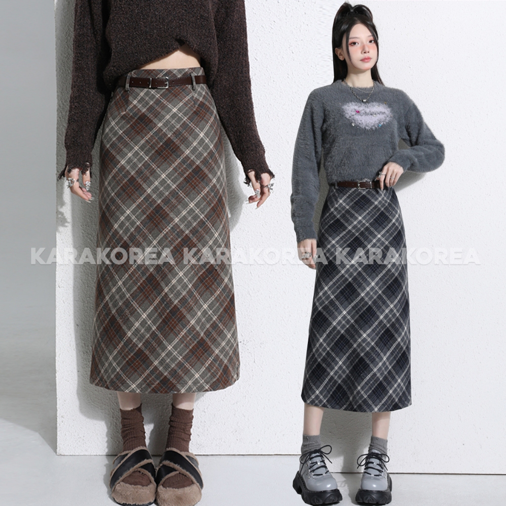 Jual 511 Xcross Long Skirt with belt ROK BIG SIZE ROK JUMBO rok midi ...