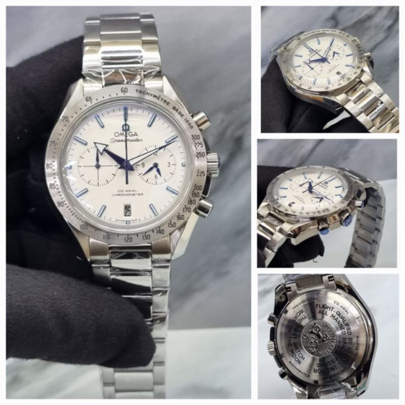 Jual Omega Speedmaster Moonwatch Chain Super Quality Japan Quartz ...