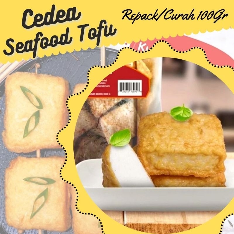 Jual MOOJOK-Cedea Seafood Tofu Premium Repack 100Gr Enak Murah | Shopee ...