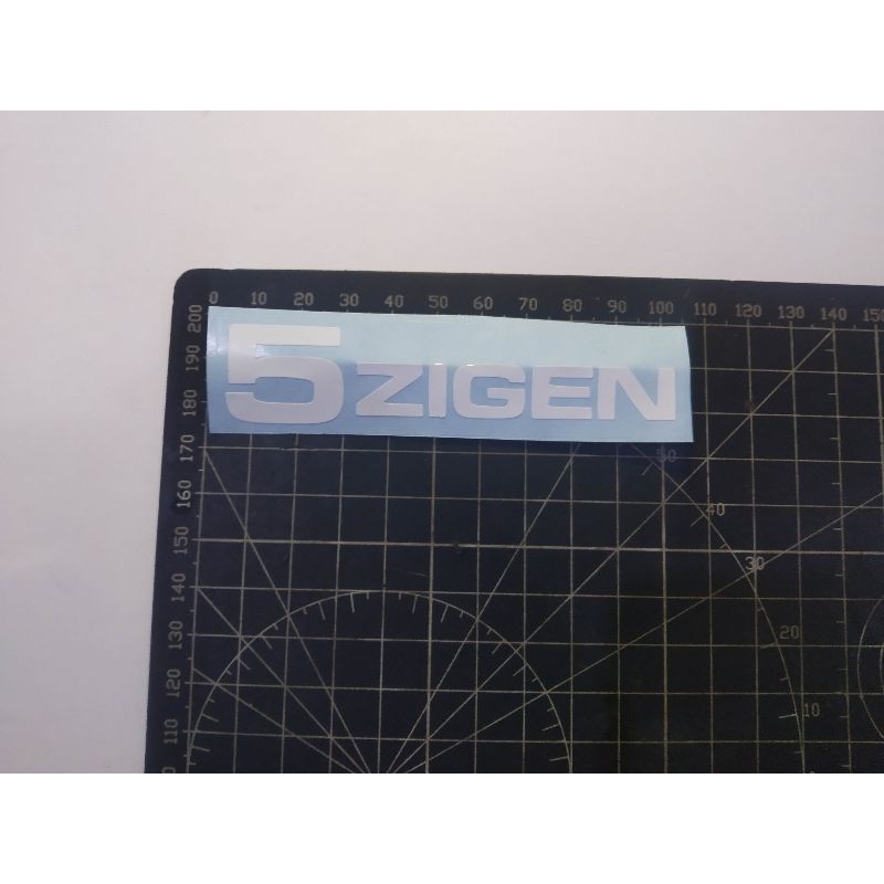 Jual cutting stiker 5 zigen | Shopee Indonesia