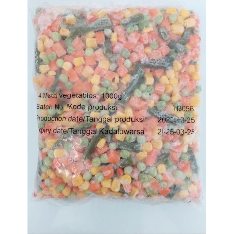 Jual Mix Vegetable 1kg | Shopee Indonesia