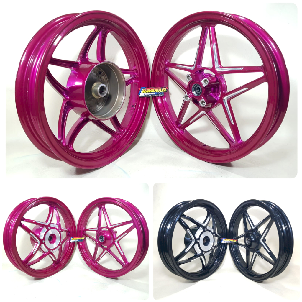 Jual Velg VRossi Racing Venom Orbit X Scoopy Beat Vario 110 Baut 4 Velk ...