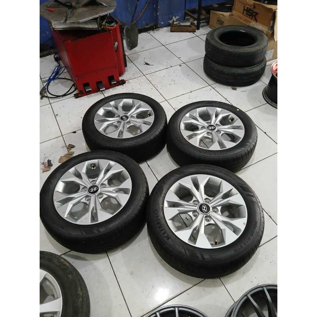 Jual Velg mobil seken STD HYUNDAI STARGAZER R16X6,5 5X114 ET48 SLV ...
