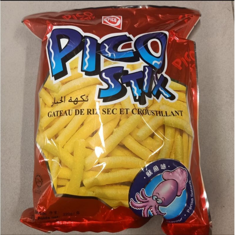 Jual Pico Stix Rasa Sotong /Snack Jadul 220gram | Shopee Indonesia
