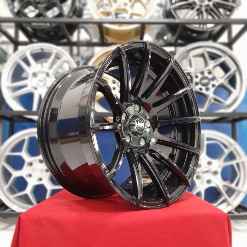 Jual Velg Mobil Concave Ring 17 Hsr Shinjuku Pcd 5x114 Innova Xpander Rush Civic Camry Hrv Dll ...