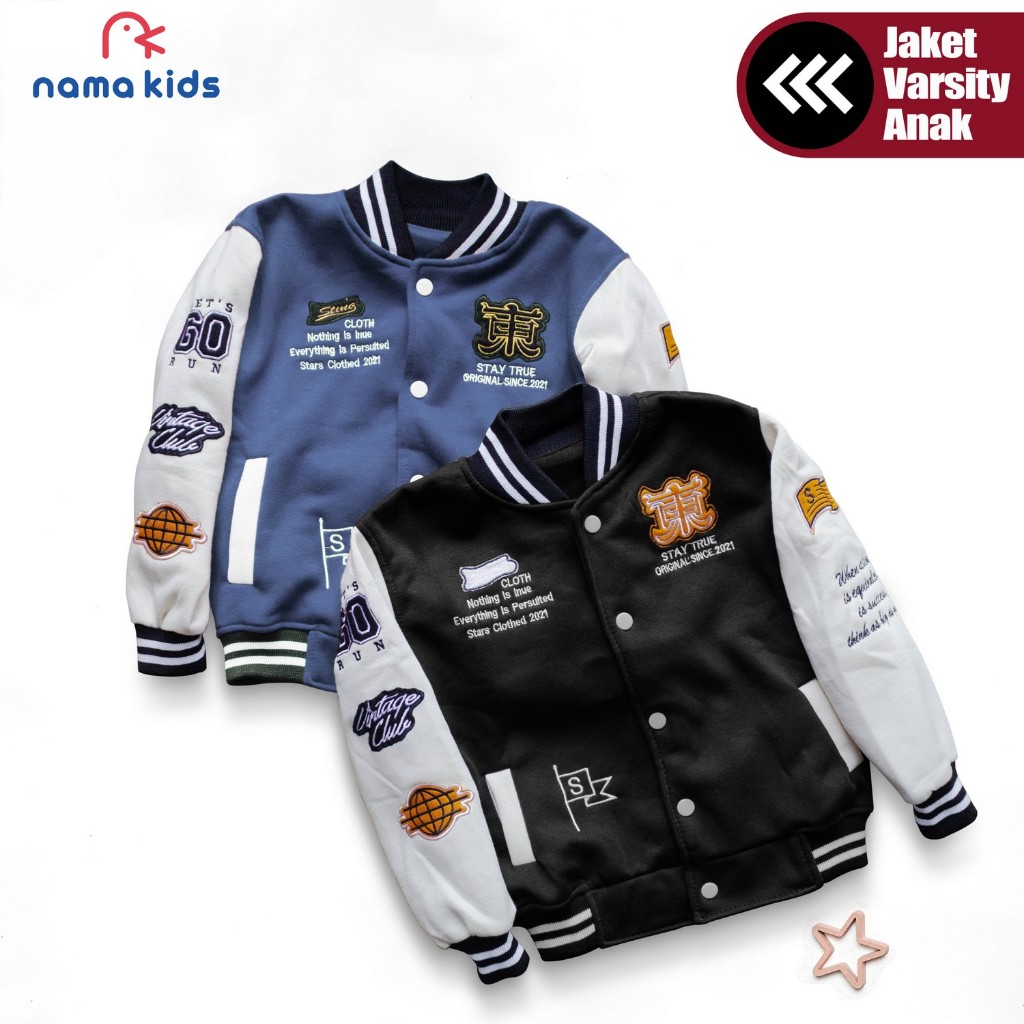 Jual Jaket Varsity ANAK Baseball Original FULL BORDIR - Jaket Bomber ...