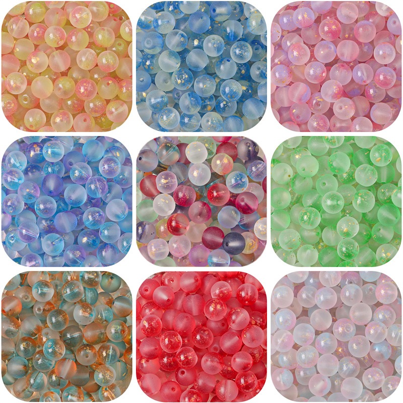 Jual 1 Bag Manik-manik Kaca Genuine Glass Beads - BULAT GRADASI ROUND ...