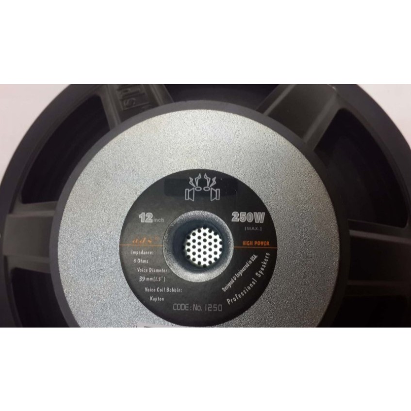 Jual SPEAKER 12 INCH ADS FULL RANGE ADS 1250 250 WATT | Shopee Indonesia