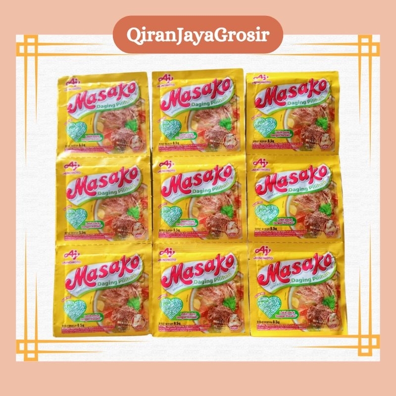 Jual MASAKO SAPI RENTENG | MASAKO SACHET 500 ISI 12 PCS | Shopee Indonesia
