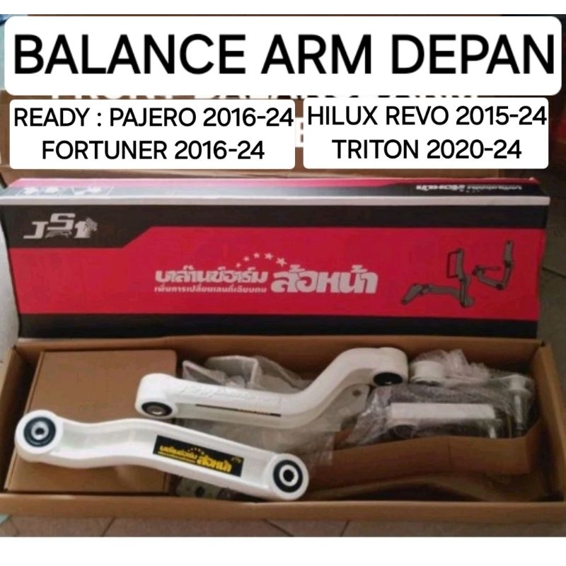 Jual FRONT BALANCE ARM JS1 PAJERO FORTUNER HILUX ( KHUSUS DEPAN ...