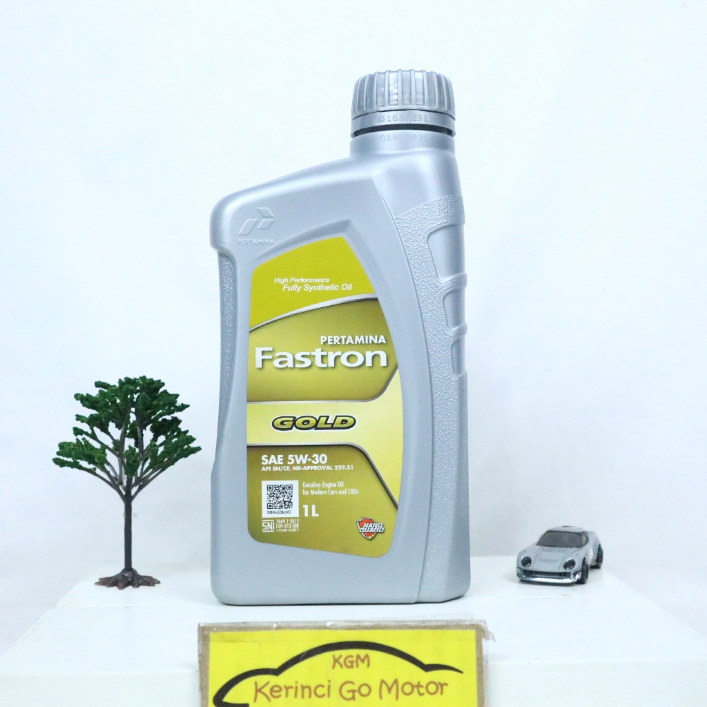 Jual Pertamina Fastron Gold SAE 5W-30 1 Liter API SN/CF MB-Approval 229 ...