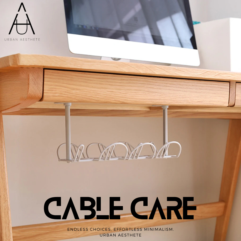 Jual CABLECARE Rak Perapih Kabel Meja Organizer Tempel Gantung Mount ...