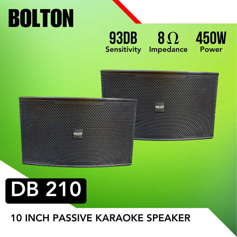 Jual SPEAKER BOLTON DB210 DB-210 DB 210 KARAOKE SPEAKER | Shopee Indonesia