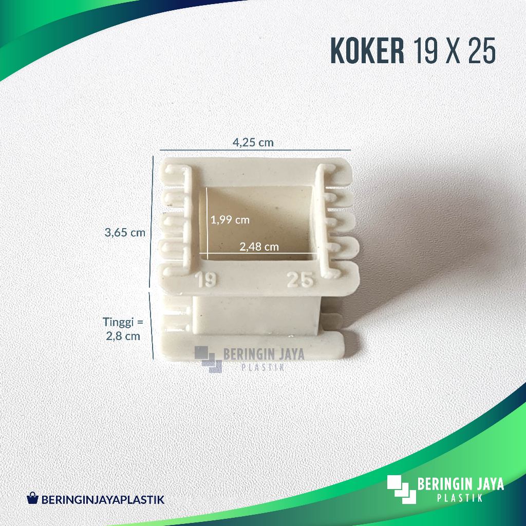 Jual Koker Trafo Kotak 19x25 / Bobin Bobbin Dudukan Besi Plat Keren ...