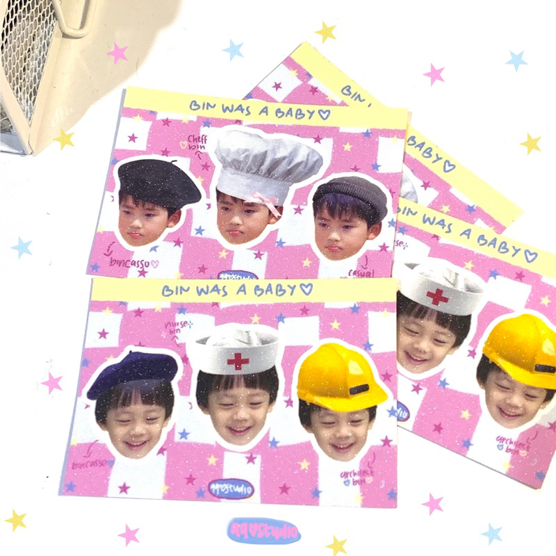 Jual 2binz was a baby — sung hanbin & kim gyuvin zb1 sticker ★ | Shopee ...