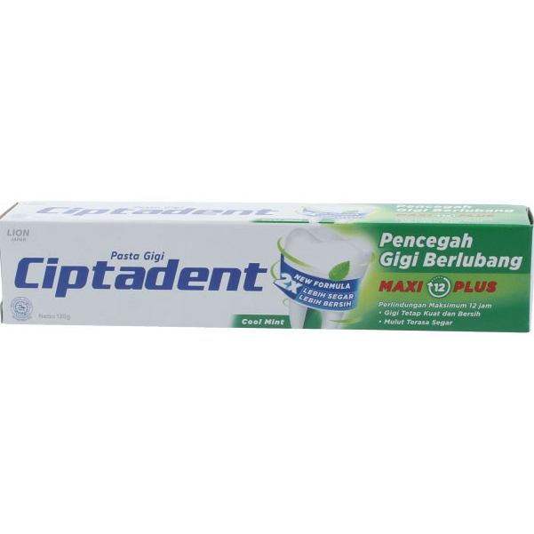 Jual Ciptadent Toothpaste Cool Mint Tube 120Gr | Shopee Indonesia