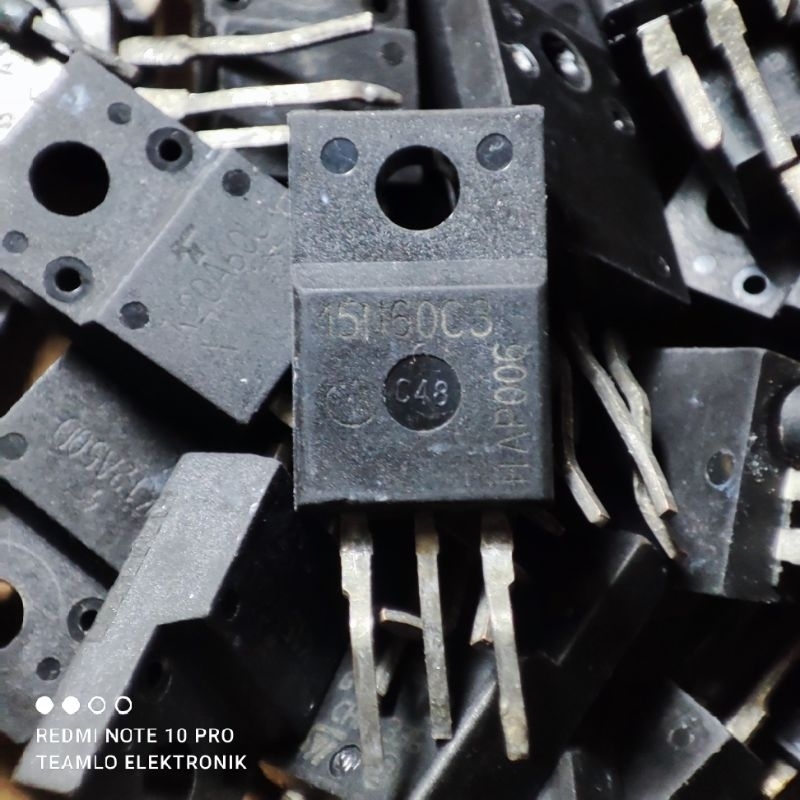 Jual MOSFET/FET CABUTAN 10 AMPER KEATAS (10A60,11N60,12N50,13N60,15N60 ...