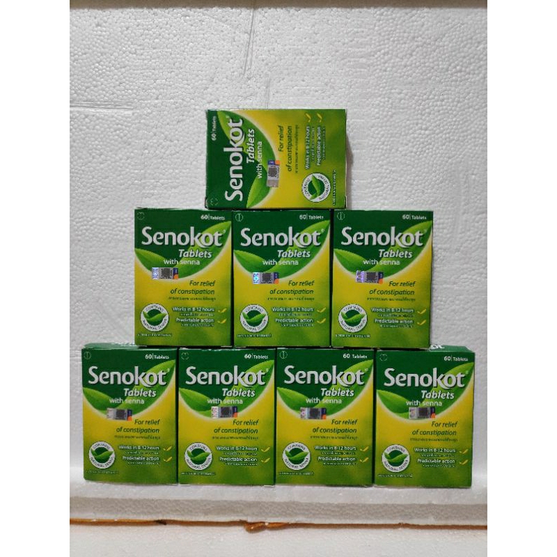 Jual Senokot Tablets With Senna isi 60 Tablet Original | Shopee Indonesia