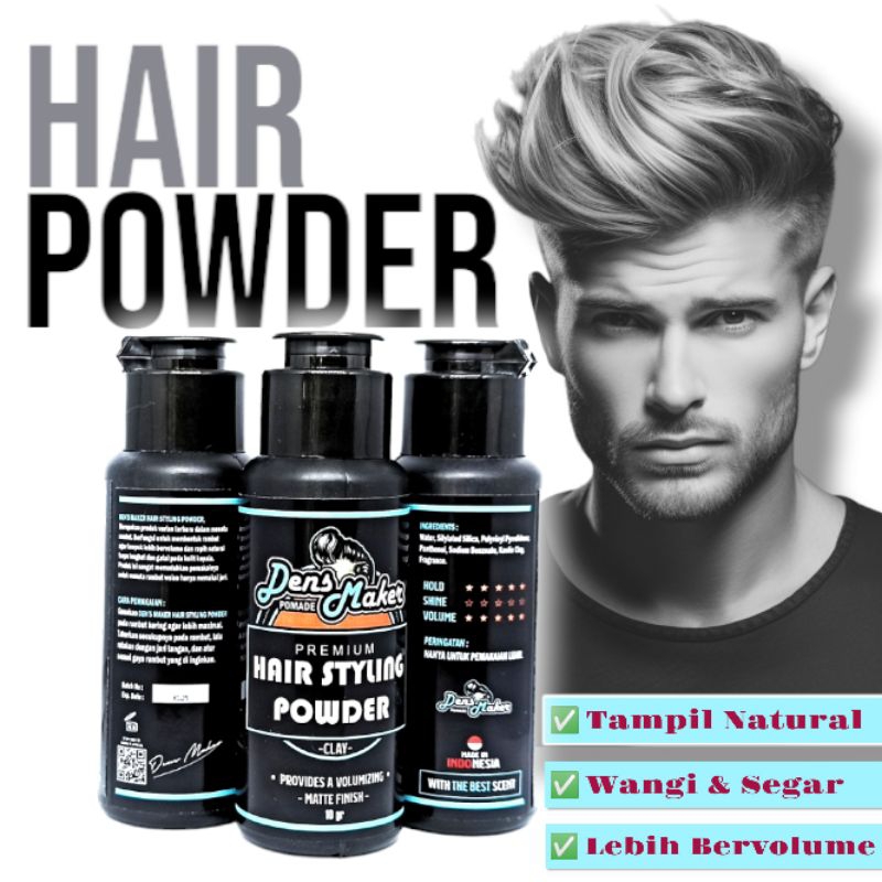 Jual DENS MAKER HAIR POWDER RAMBUT PRIA | Shopee Indonesia