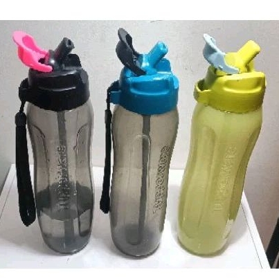 Jual Botol Minum ECO Straw Tupperware Botol Sedotan 750ml Tupperware ...