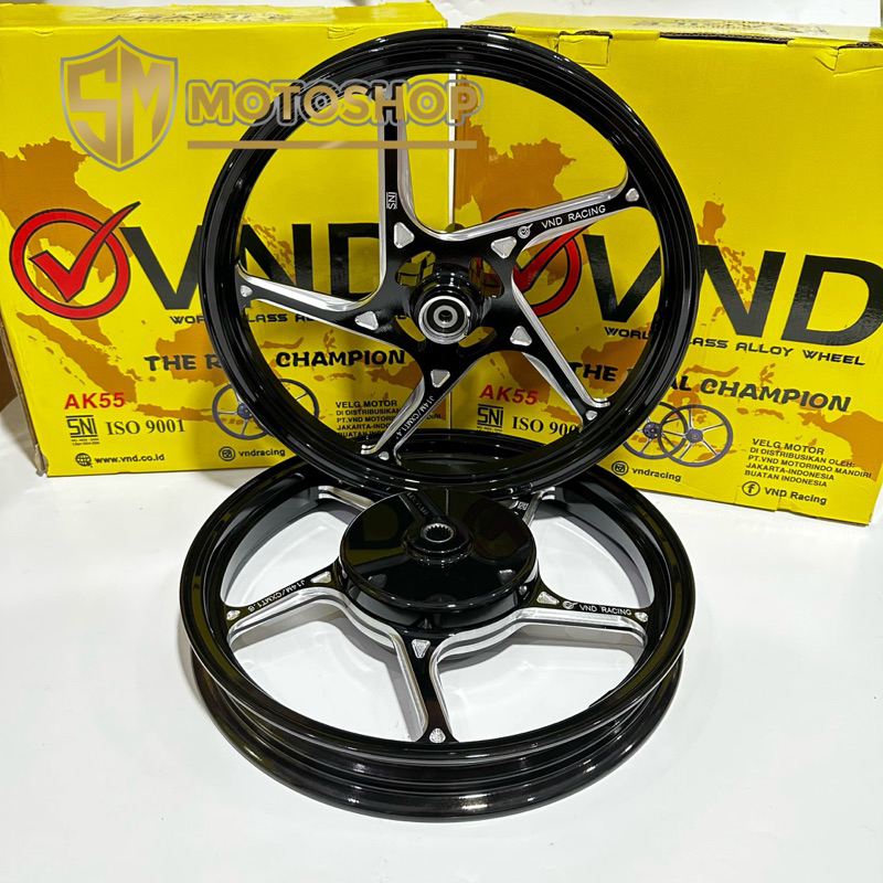 Jual Velg VND AK55 Enkei Ring 14 Palang 5 Matic Vario 125 150 Beat Scoopy Mio Sporty Soul m3 j ...