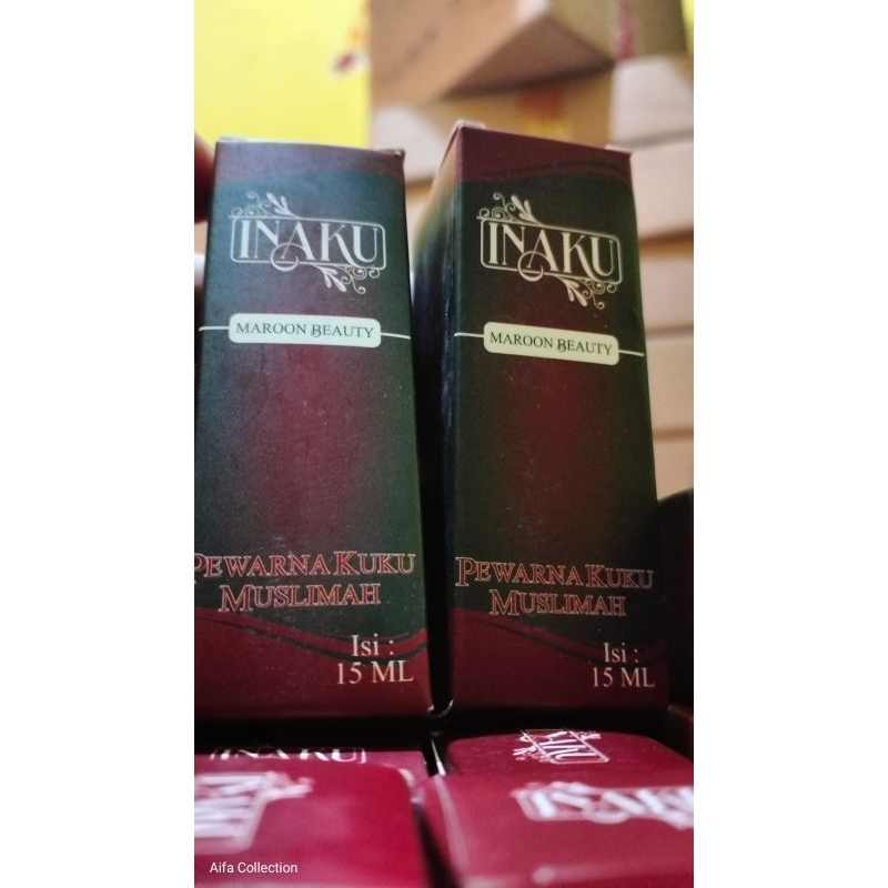 Jual Inaku Henna Inai Pewarna Kuku Muslimah Hena Sah Dipakai Untuk ...