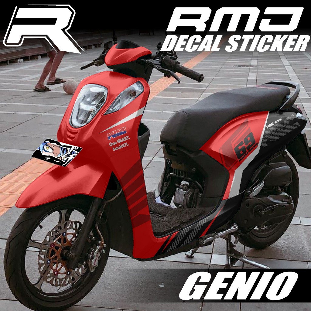 Jual (COD) Decal Genio Full Body 2019 2020 2021 2022 2023 Stiker Full ...