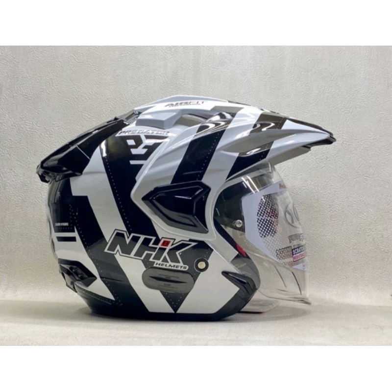 Jual HELM NHK PREDATOR CRYPTON MOTIP ORIGINAL | Shopee Indonesia