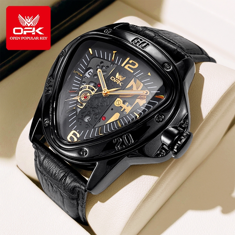 Jual OPK Jam Tangan Pria Anti Air Original Terbaru 2025 Stainless Steel ...