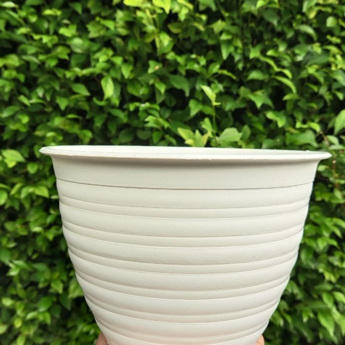 Jual Pot Bunga Tawon Putih Plastik Vas Tanaman Bibit Pohon Hias Kaktus ...
