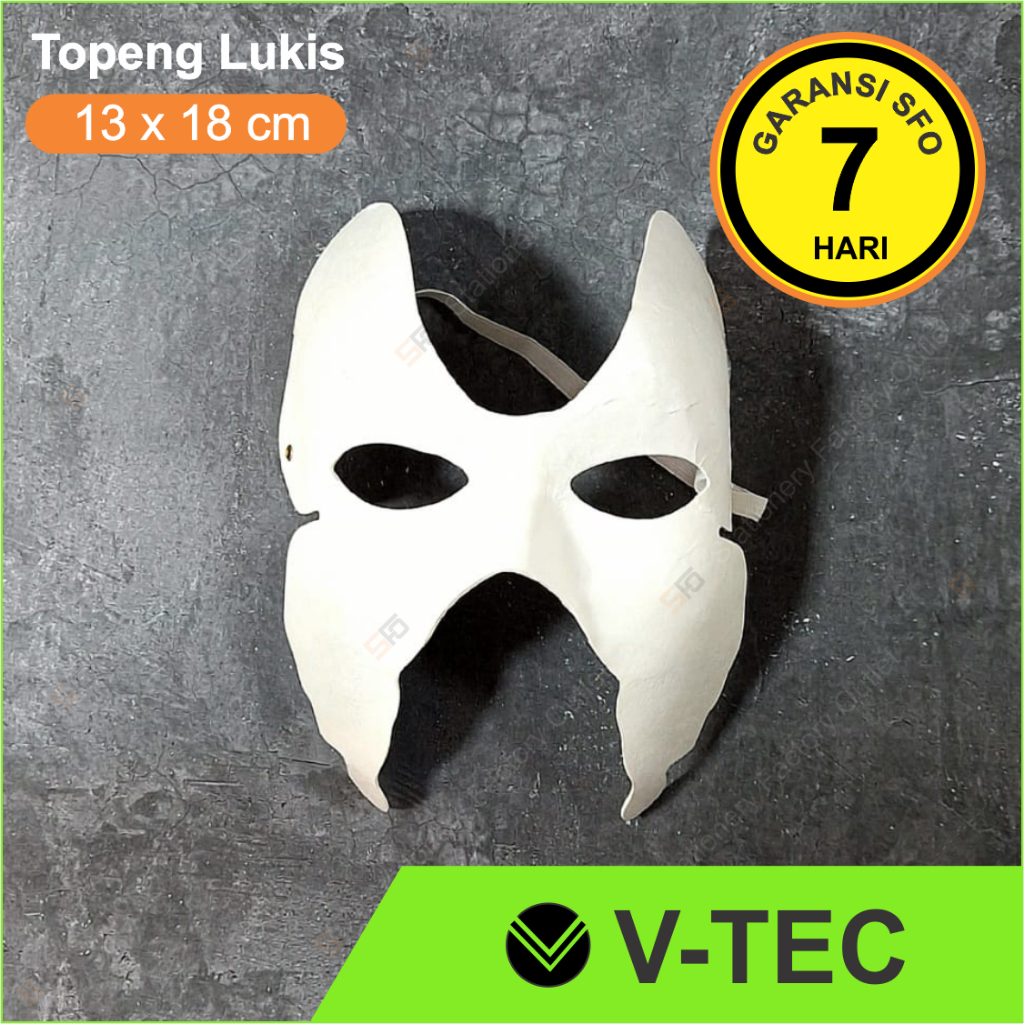 Jual Topeng Lukis Pesta Cowok V-Tec - Wajah Vampire TS-4 - SFO Semarang ...