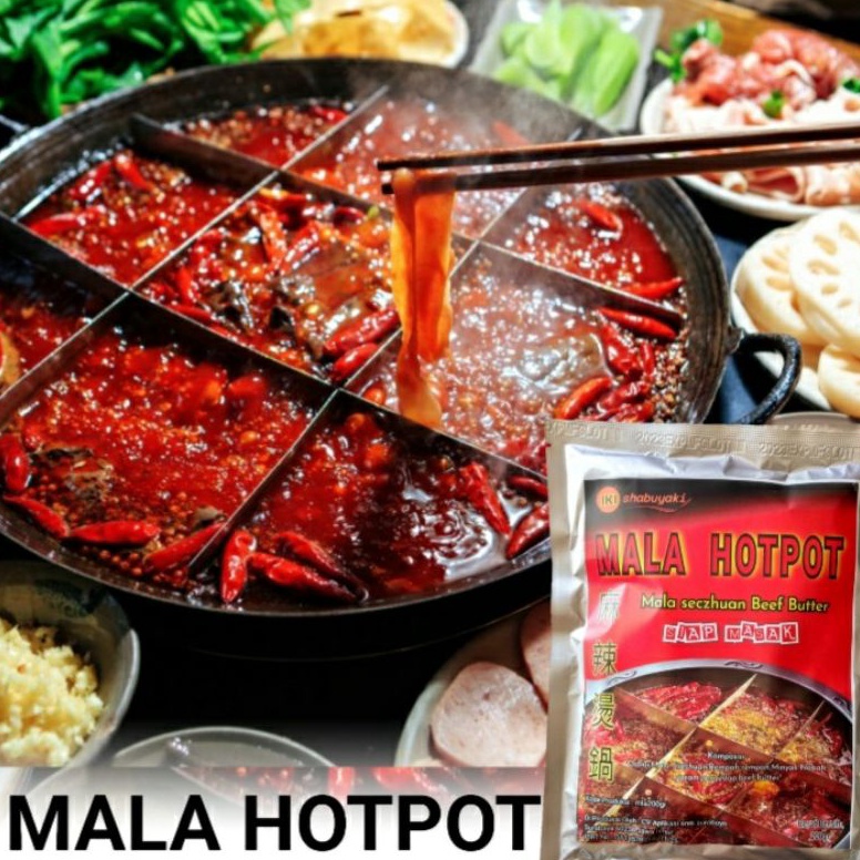 Jual See Here Mala Hotpot Halal 1gr mala butter hotpot malatang hotpot ...