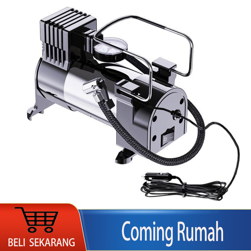 Jual Paket kompresor Mini Power Listrik 12v kompresor mini Plus adaptor ...