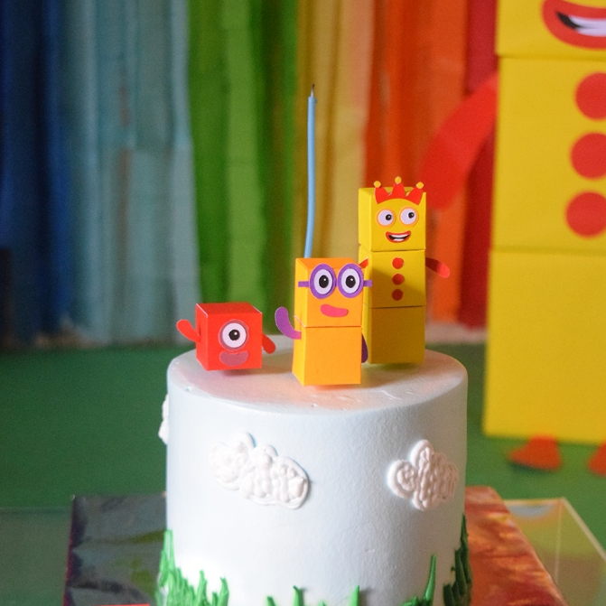 Jual Topper Cake Number Blocks 3D | Shopee Indonesia