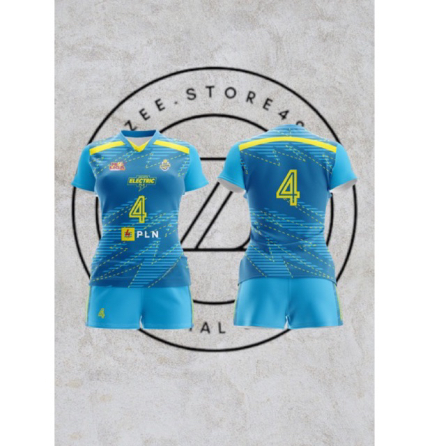 Jual Jersey Voli Proliga Jakarta Elektrik PLN | Shopee Indonesia