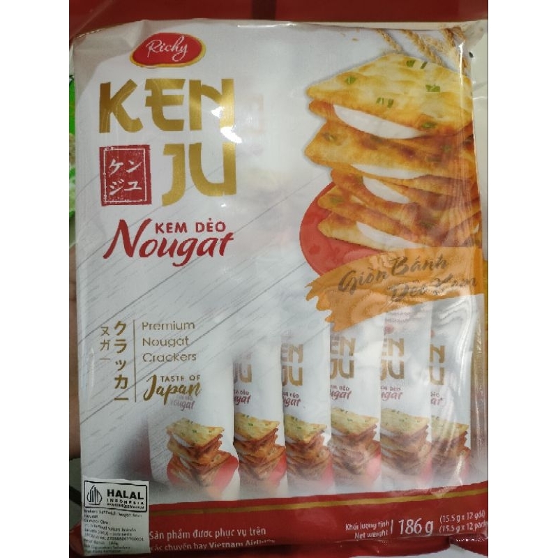 Jual KENJU PREMIUM NOUGAT CRACKERS PACK | Shopee Indonesia