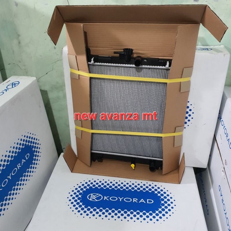 Jual RADIATOR TOYOTA AVANZA XENIA NEW TAHUN 2012 2015 1300CC MANUAL ...