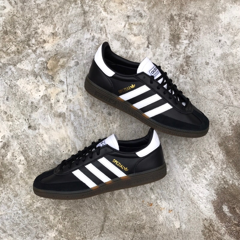 Jual Adidas Handball Spezial Leather Black IE3402 | Shopee Indonesia