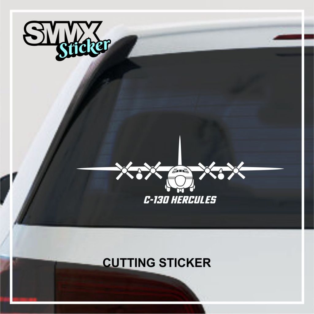 Jual Cutting Sticker Pesawat Tempur C130 Hercules | Shopee Indonesia