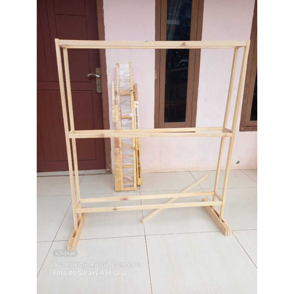 Jual Rak Buket 3 Susun Kecil Ukuran 120 x 120 Cm / 120 x 150 Cm ...