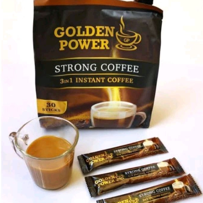 Jual Golden Power Strong Coffee 3in1 Kopi Instant Coffeemix | Shopee ...