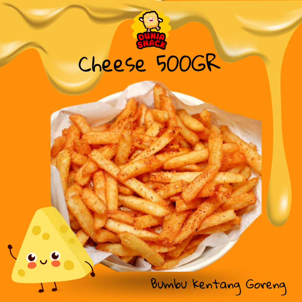 Jual BUMBU TABUR KENTANG GORENG RASA KEJU| BUMBU TABUR CHEESE 500GR ...