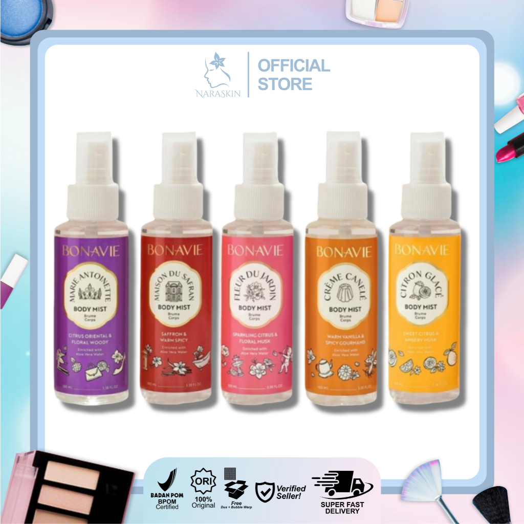 Jual Bonavie Body Mist - Parfum Pria & Wanita 100 ml | Shopee Indonesia