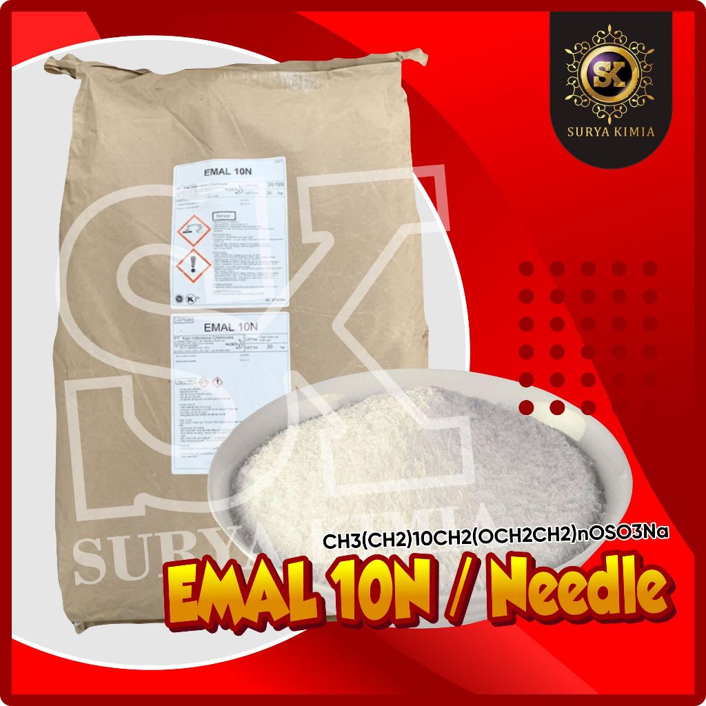 Jual Emal Needle / Emal 10N / Sodium Lauryl Sulfate | Shopee Indonesia