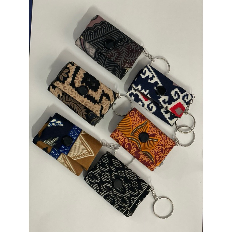 Jual Gantungan Kunci Miniatur Dompet Batik 1 Kodi (20pcs) Souvenir Oleh ...