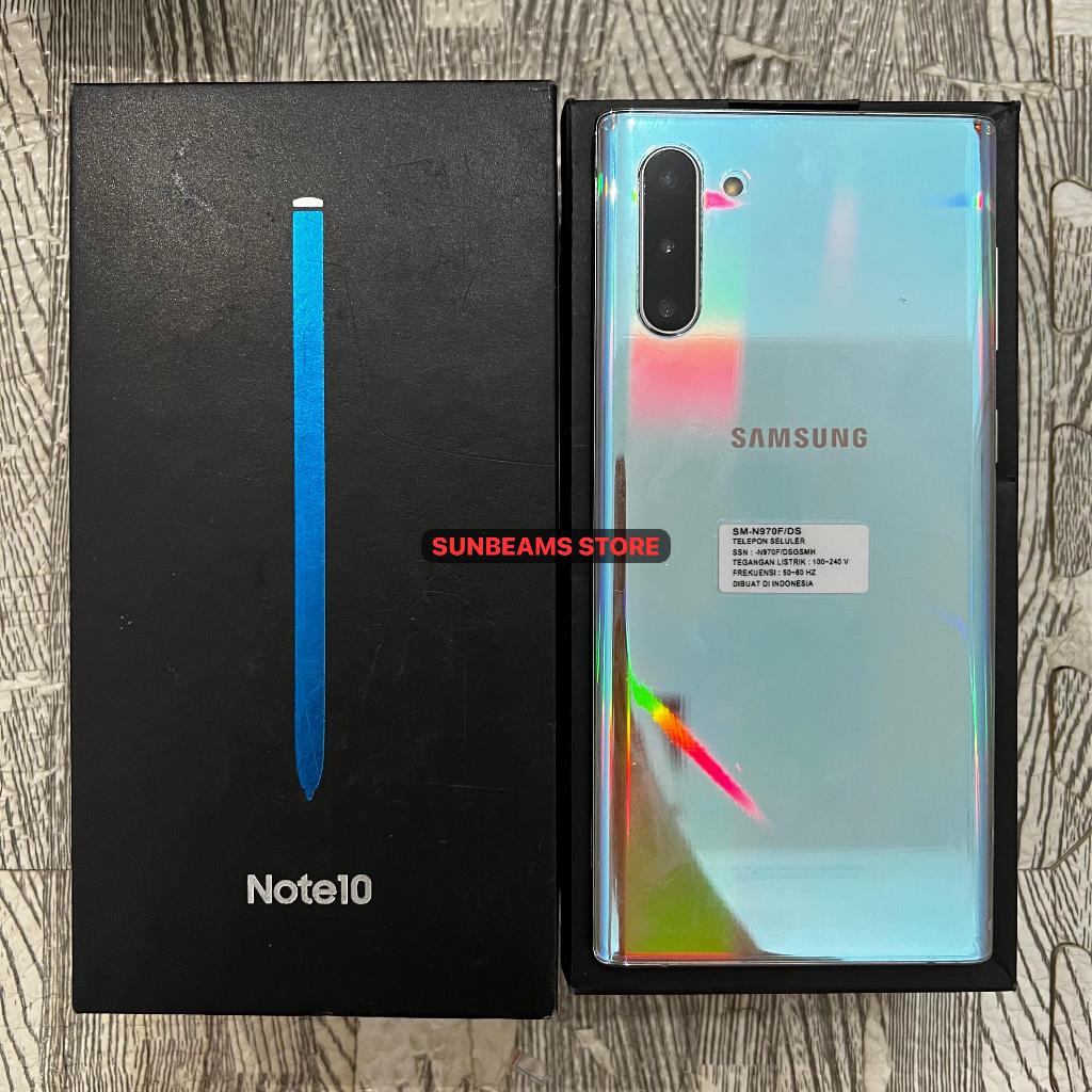 Jual Samsung Note 10 8/256 Second Fullset Bekas SEIN | Shopee Indonesia