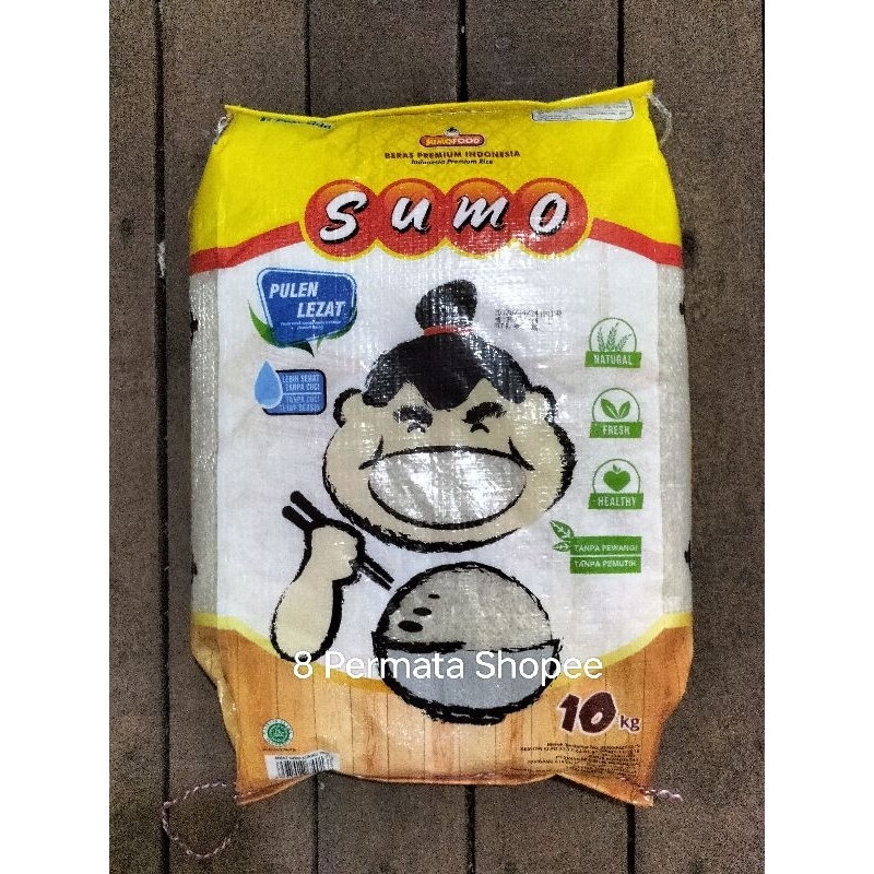 Jual Beras SUMO KUNING 10KG Super Premium Pulen Lezat | Shopee Indonesia