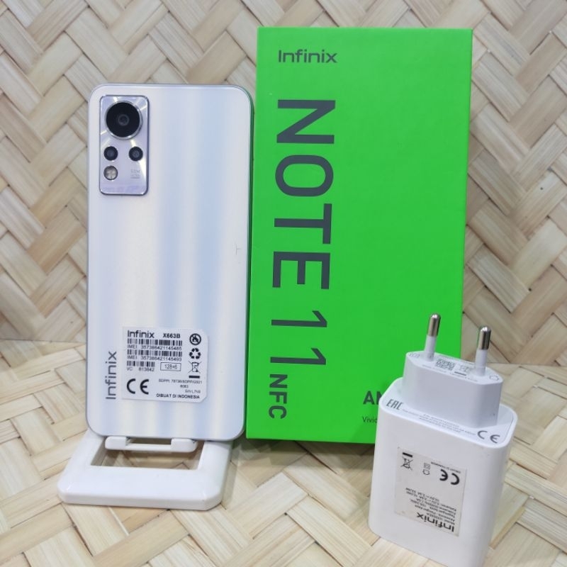 Jual Infinix Note 11 NFC 6/128GB Handphone second fullset original ...